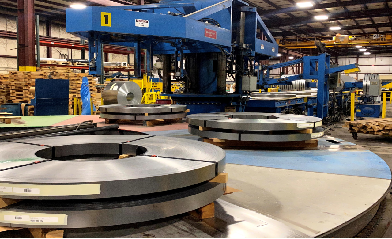 Service Center Capabilities | Lafayette Steel and Aluminum